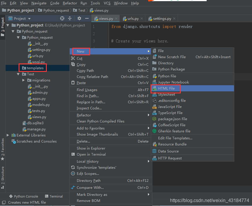 Django如何操作HTML_django html-CSDN博客