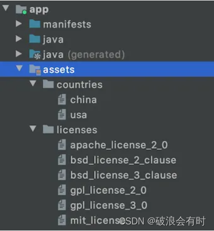 Kotlin 37. Android，Assets 以及 Res/raw 文件夹下存放调用文件介绍及对比_android raw文件夹-CSDN博客