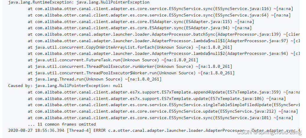 Canal 1.1.5 数据库连接池报错问题解决_error c.a.o.canal.adapter.launcher.loader.canalada-CSDN博客