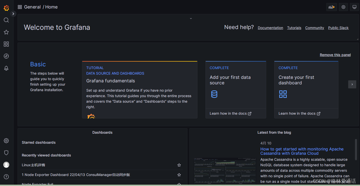 Java实战09之 linux 下 prometheus+Grafana 监控 快速上手_java 普罗米修斯-CSDN博客