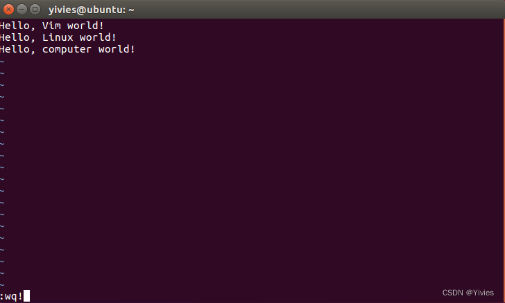 VIM使用教程_evim-CSDN博客