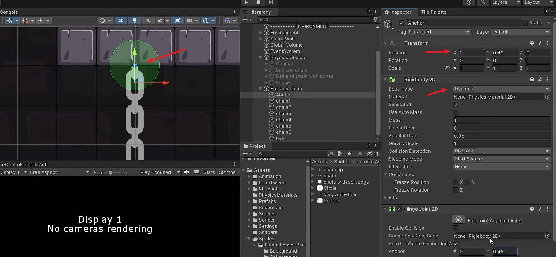 【Unity实战】零代码实现物理2d绳子和绳桥效果——Hinge Joint 2D的使用_unity绳子-CSDN博客