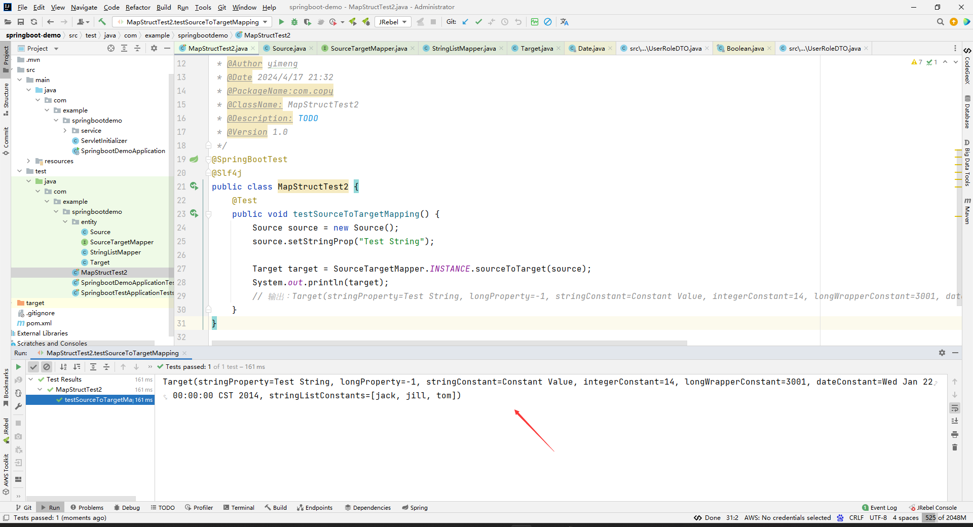java中的对象拷贝(包括BeanUtils和Mapstruct)_java 对象拷贝方法beanutils-CSDN博客