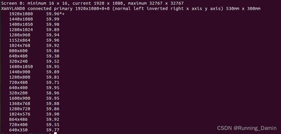 ubuntu 22.04无法通过xrandr调整屏幕参数_wlr-randr-CSDN博客
