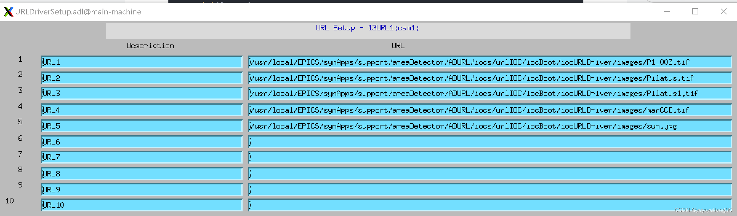 EPICS -- areaDetector URL驱动程序-CSDN博客