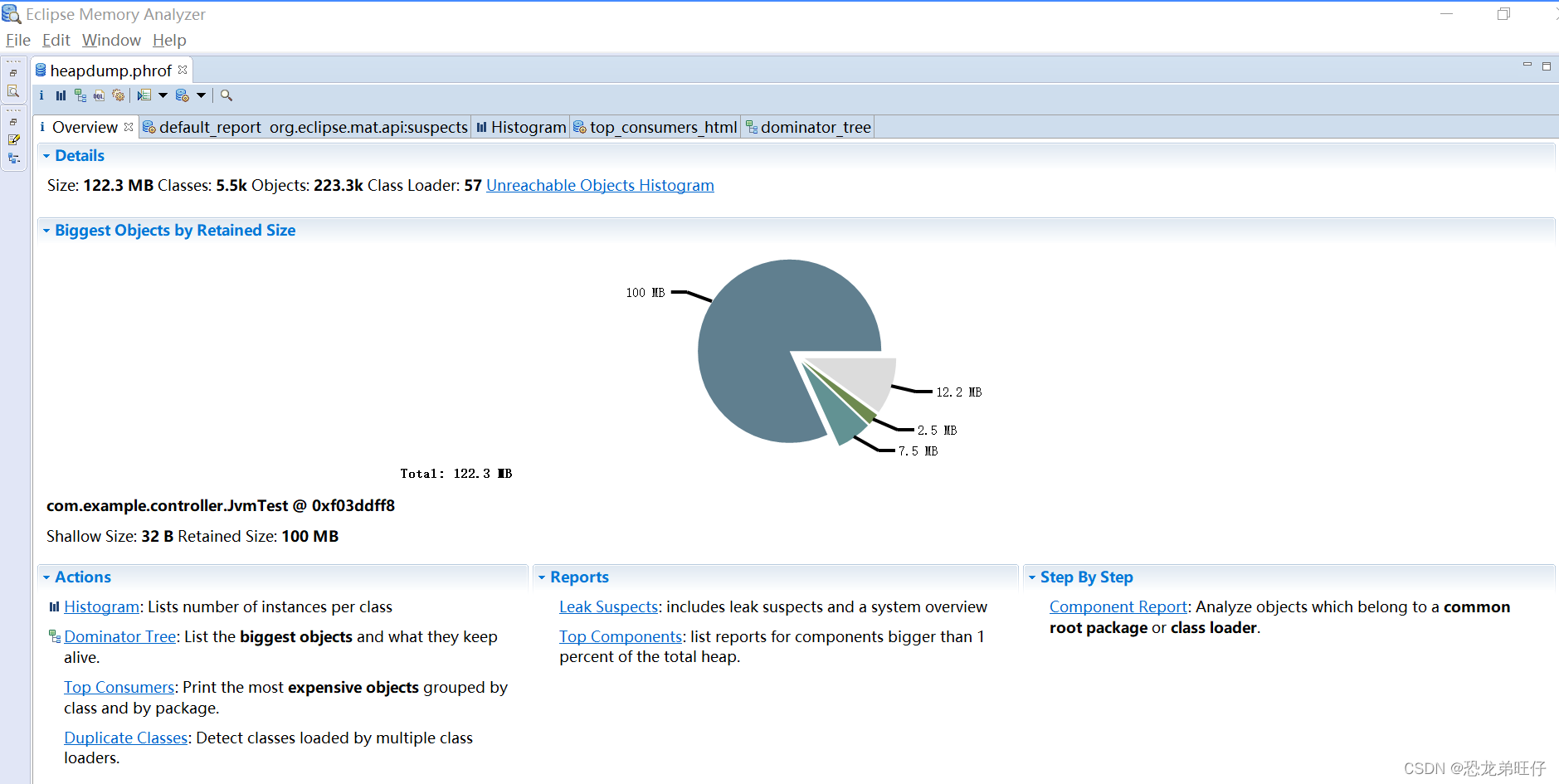 Eclipse Memory Analyzer工具分析java heapdump实战_eclipse memory analyzer 分析dump-CSDN博客
