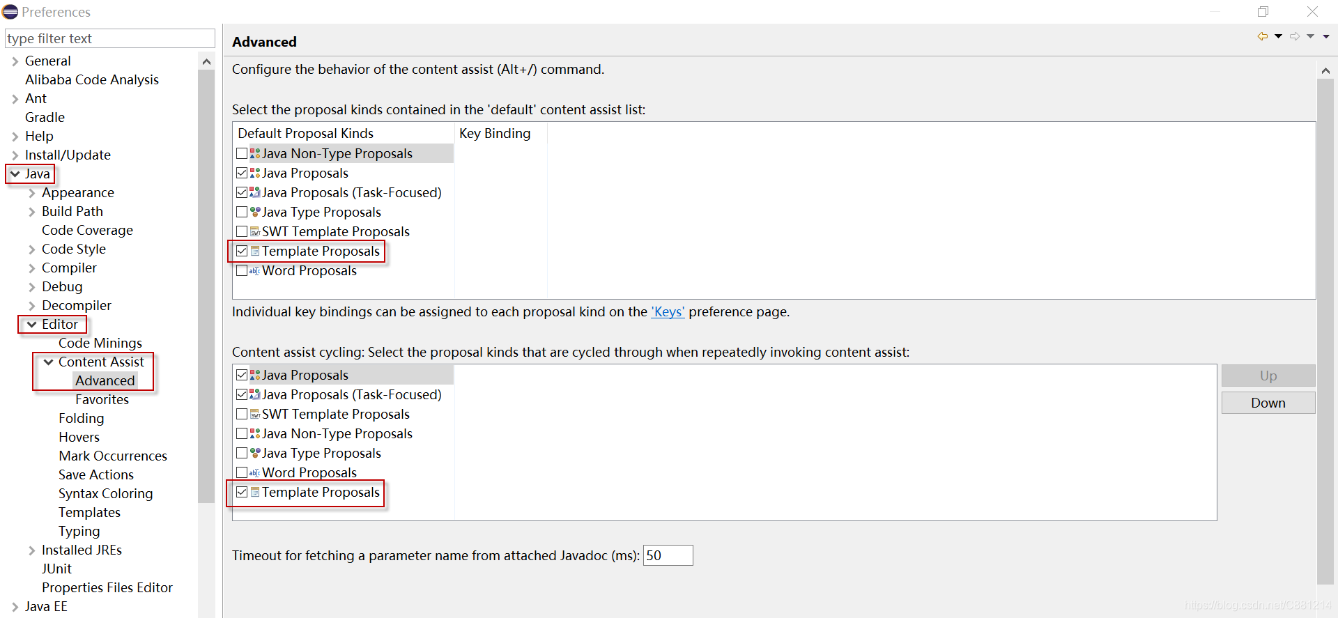 Eclipse中配置 alt +/的快捷键自动提示_eclipse alt自动关联方法-CSDN博客
