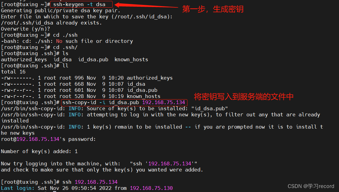 Linux之SSH、rsync_rsync ssh-CSDN博客