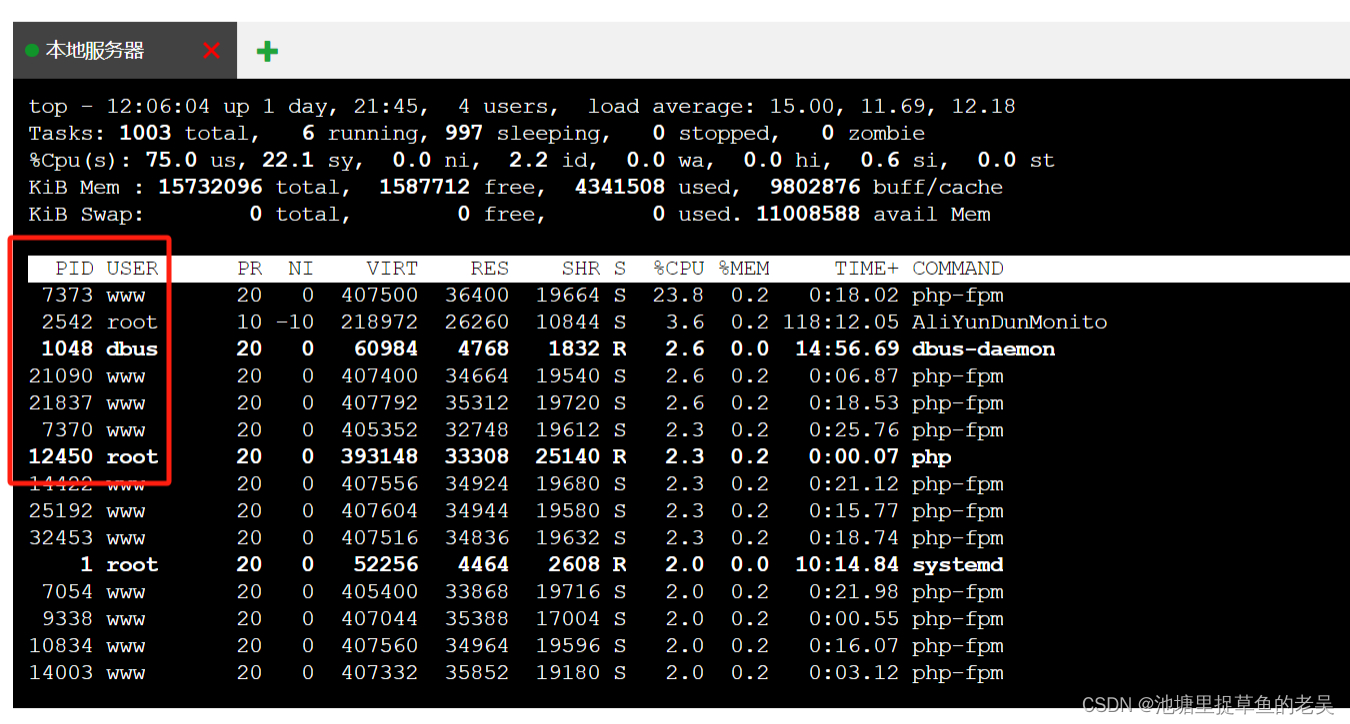 php的慢日志中根据pid看 具体运行的代码_通过pid如何查询执行的php 程序-CSDN博客