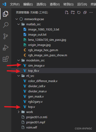 FPGA图像处理功能仿真，Modelsim联合Matlab_fpga仿真-CSDN博客
