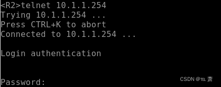 配置通过TELNET登录系统-新版（3）_telnet配置-CSDN博客