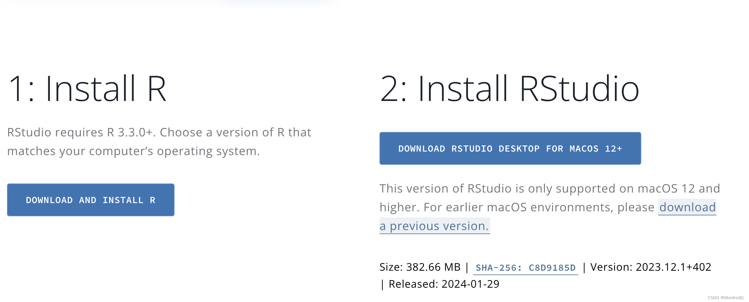 【R语言入门（一）】基础操作：R的安装、R包的安装及使用、基础命令_r包怎么安装-CSDN博客