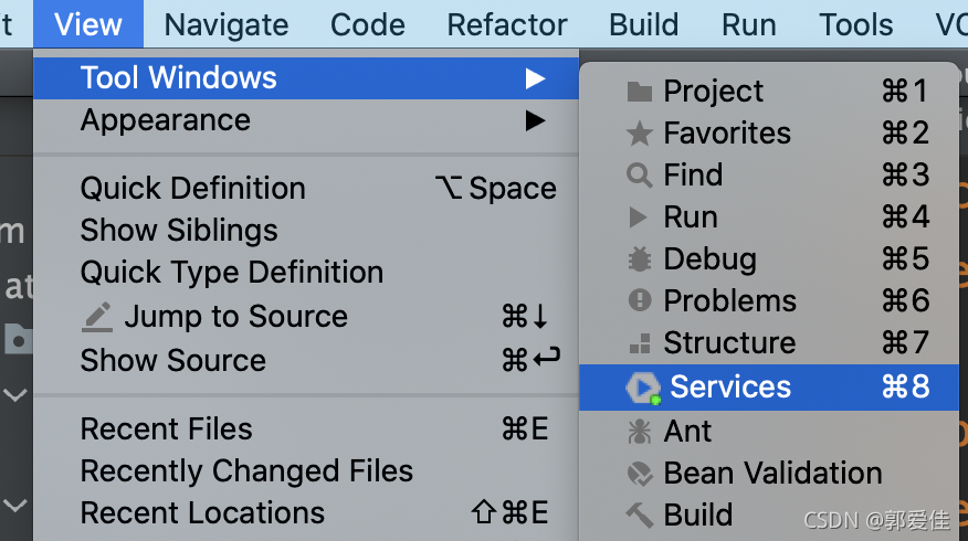 IDEA2021中开启Run Dashboard方法_idea 2021 run dashboard-CSDN博客
