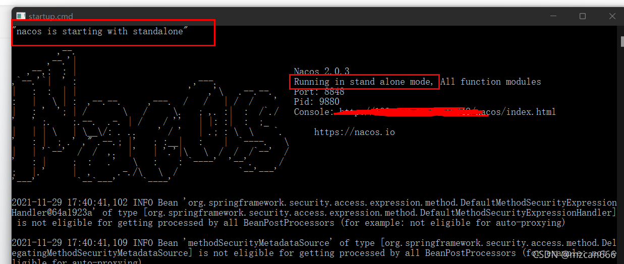 Nacos解压版运行报Unable to start embedded Tomcat错误_nacos启动unable to start embeded tomcat-CSDN博客