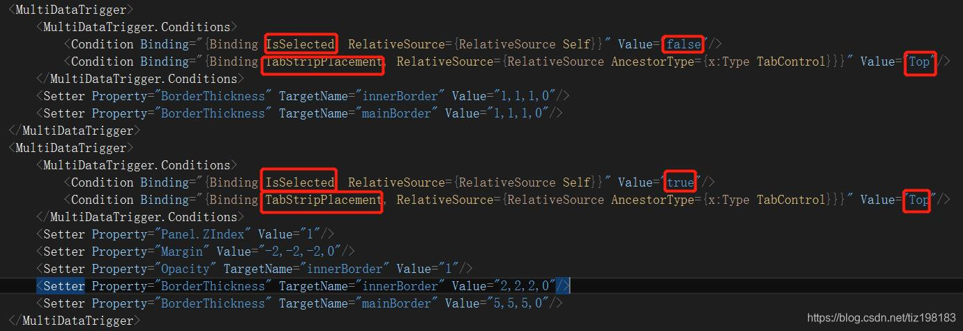 WPF 中TabItem、TabControl_wpf 多功能 tab-CSDN博客