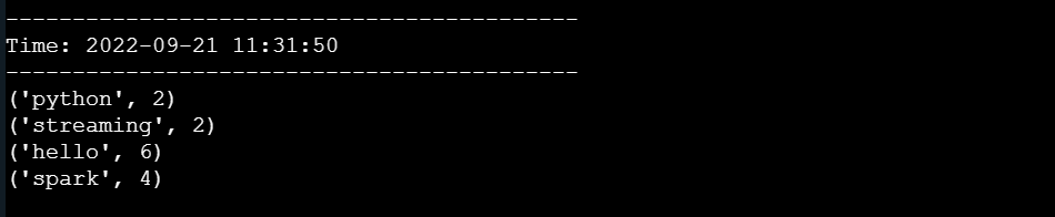 【头歌实训】PySpark Streaming 入门_spark实战wordcount词频统计头歌-CSDN博客