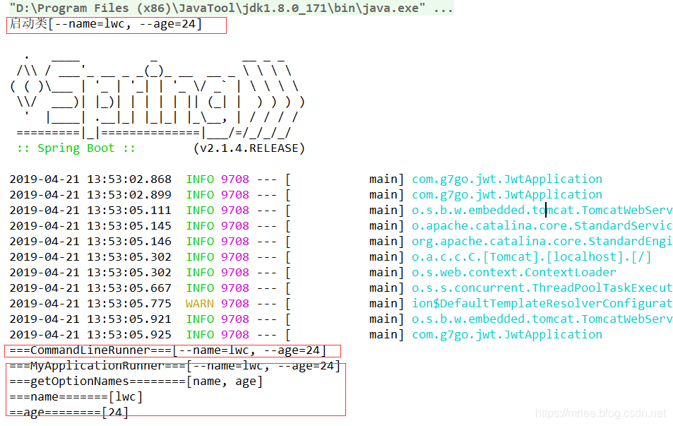 Spring boot 的 CommandLineRunner和ApplicationRunner接口-CSDN博客