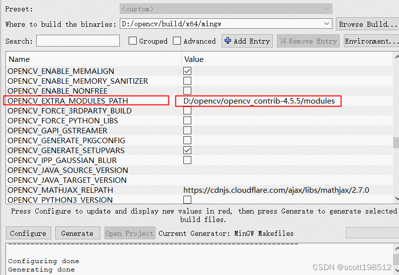 win10 系统 VSCODE 配置opencv_mingw32-make.exe: *** [makefile:135: all] error 2-CSDN博客