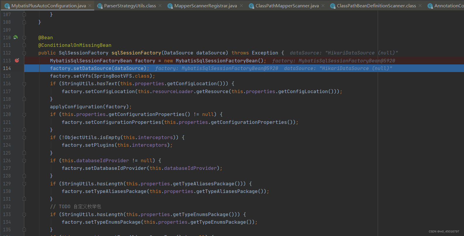 mybatisPlus在SpringBoot中mapper接口代理类的创建过程分析_mybatis-plus的proxy-factory-CSDN博客