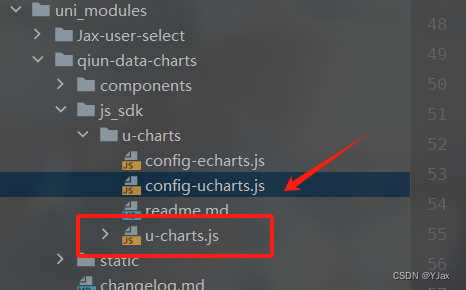 使用qiun-data-charts（ucharts)自定义tooltip（文本， 换行）-CSDN博客