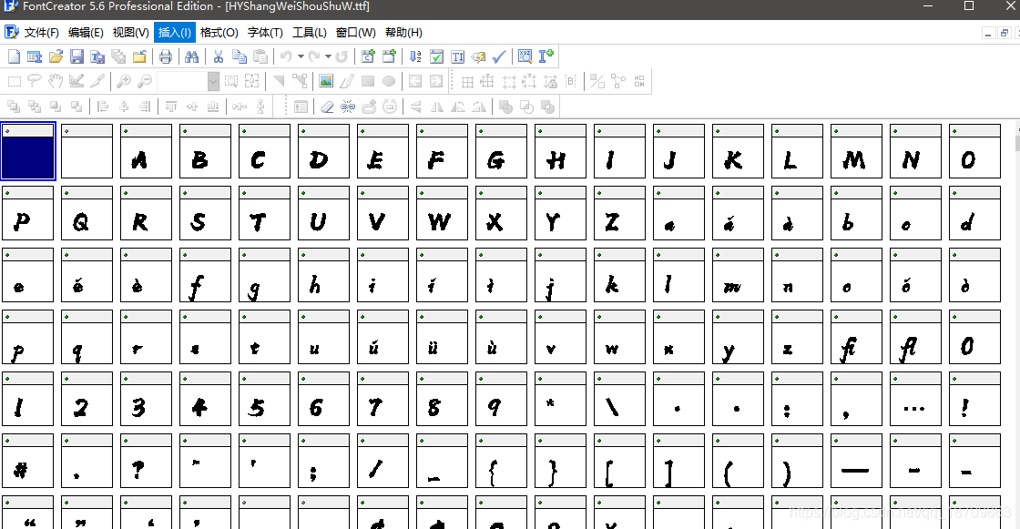 FontCreator教程-CSDN博客