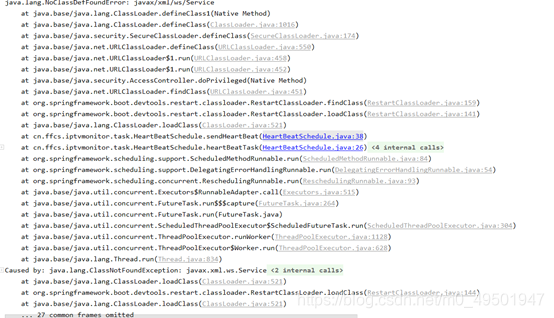 Idea运行springboot项目 报java.lang.NoClassDefFoundError_idea springboot ...