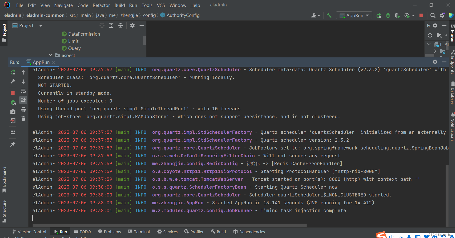 eladmin环境搭建-CSDN博客