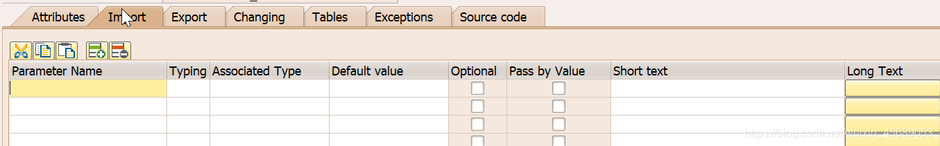 call function中的 exporting/importing/changing_abap call function changing-CSDN博客