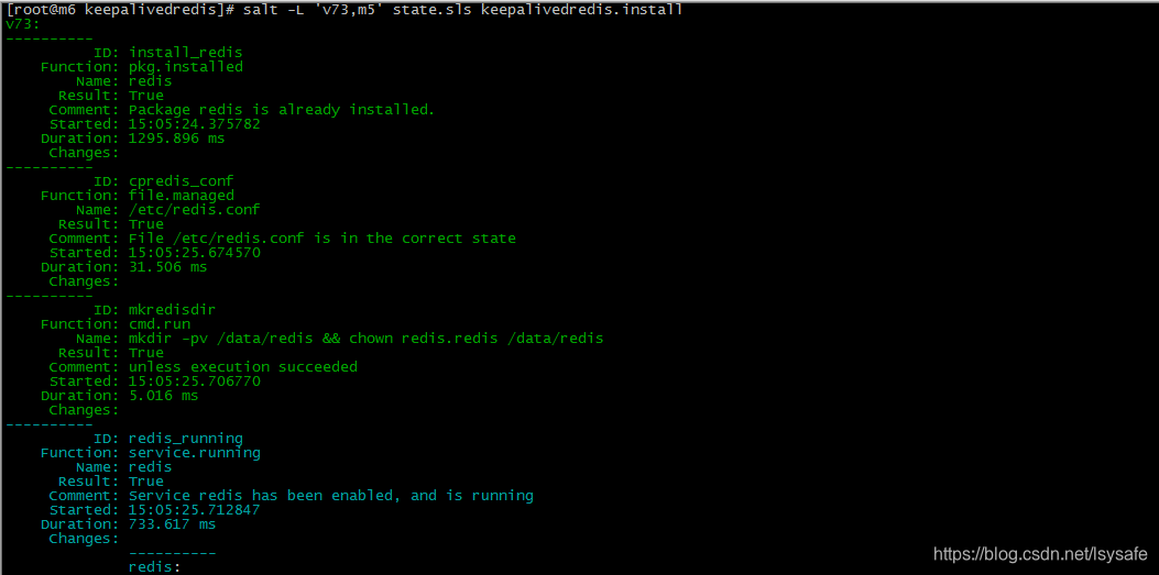 SaltStack部署Keepalived+Redis的实现_if grains['role'] ==-CSDN博客