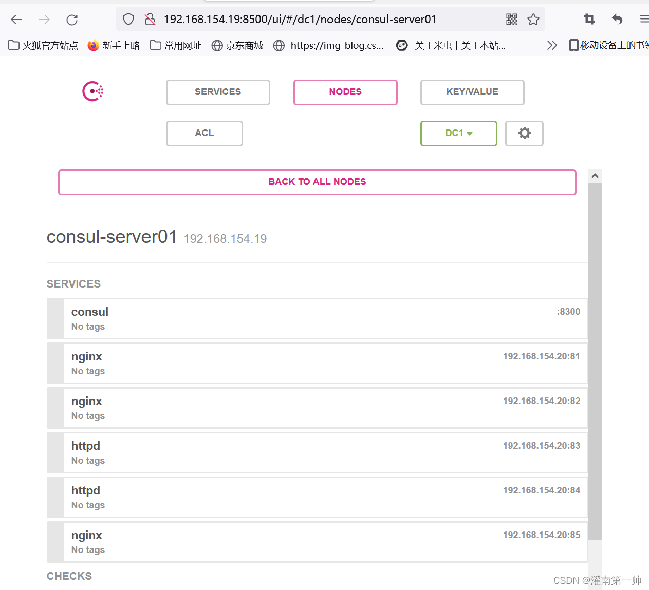 Docker：consul注册中心、注册机_ubuntu consul 开机注册ip-CSDN博客