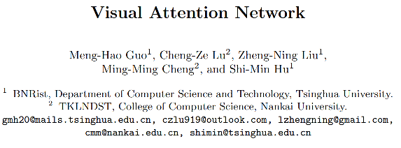 【Attention】Visual Attention Network_large separable kernel attention-CSDN博客