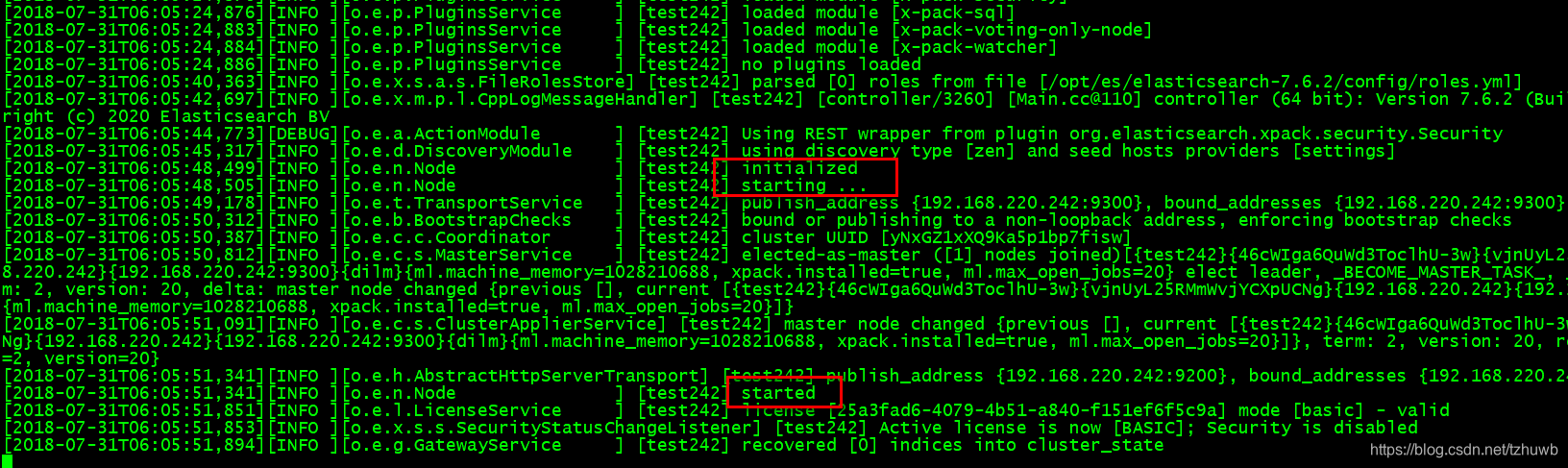 大数据学习初级入门教程（八） —— Elasticsearch 7.6.2 单节点的安装、启动和测试_elasticsearch-sql-cli jar-CSDN博客