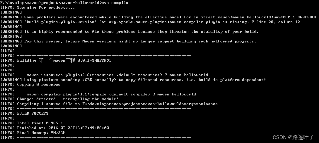 【Maven】Maven的常用命令_maven install-CSDN博客