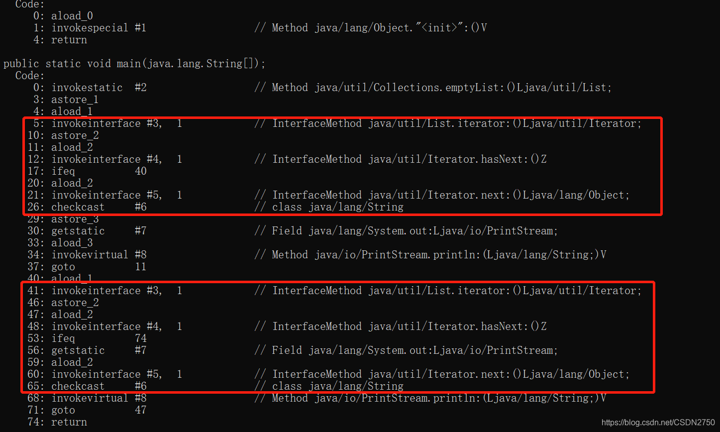foreach和iterator底层字节码逻辑一模一样，可替换使用-CSDN博客