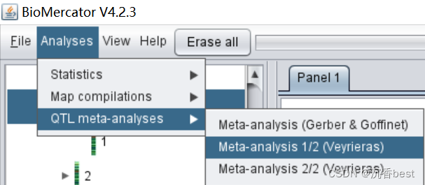 使用BioMercator v.4.2软件进行Meta-QTL分析_biomercator软件怎么用-CSDN博客