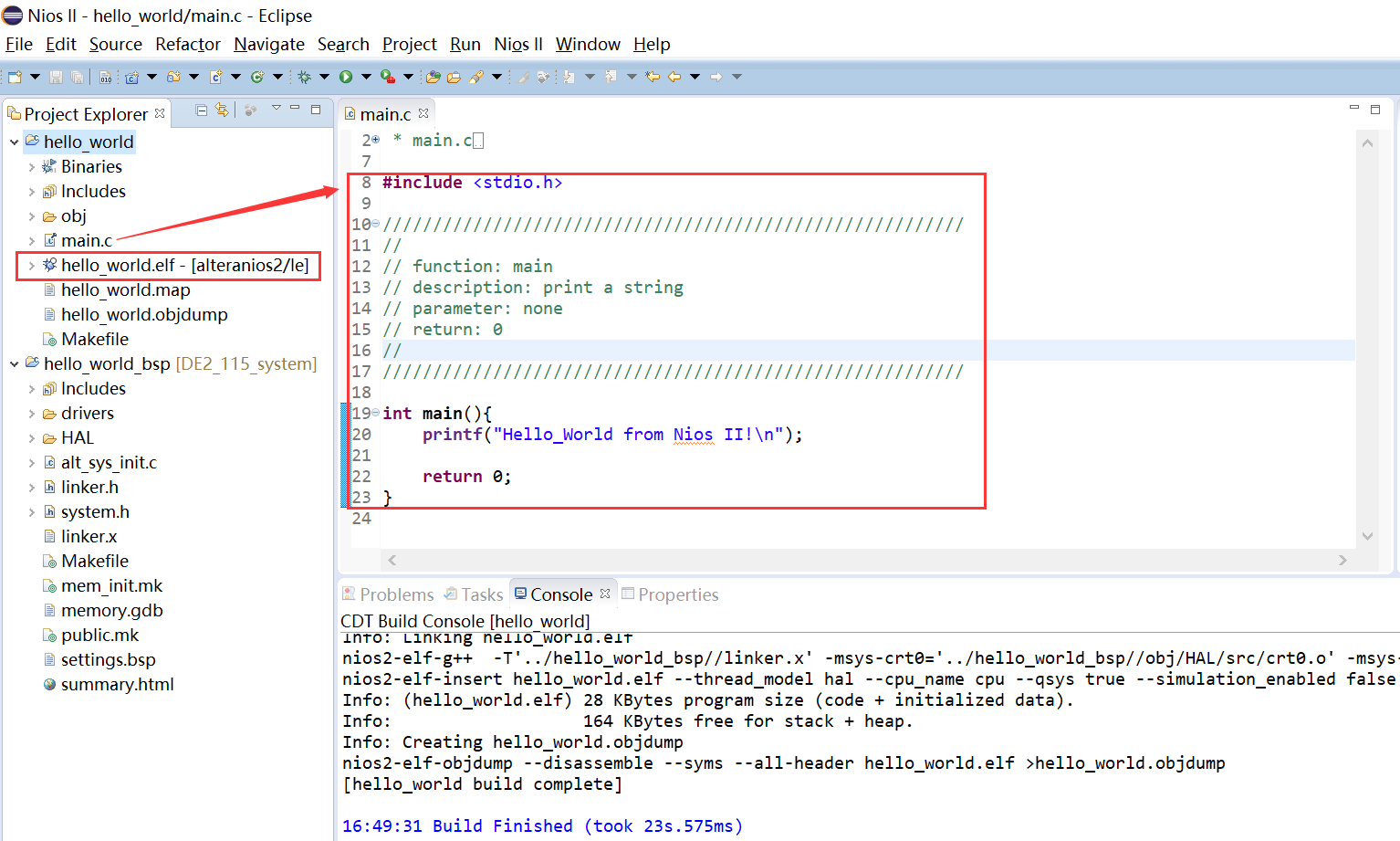 第4篇：创建Nios II工程之Hello_World＜三＞_nois hello world 工程-CSDN博客