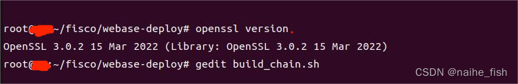 OpenSSL：提示检测失败:Please install openssl!use “openssl version“ commond to check._please install ...