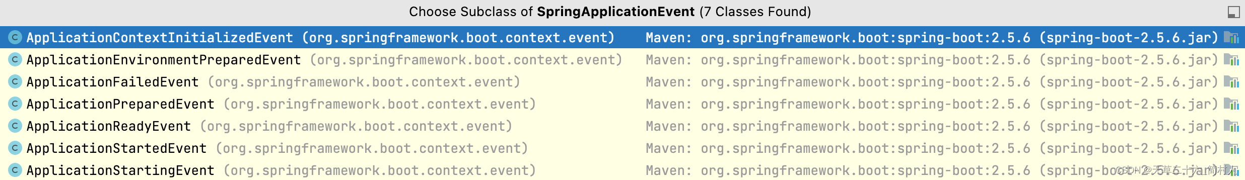 springboot框架监听事件ApplicationReadyEvent，当应用启动成功后，进行一些自定义的初始化事项-CSDN博客