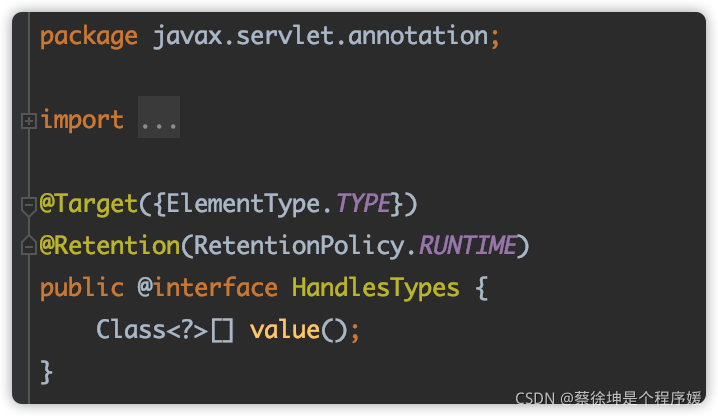 web容器启动Spring应用程序原理，@HandlesTypes与ServletContainerInitializer-CSDN博客