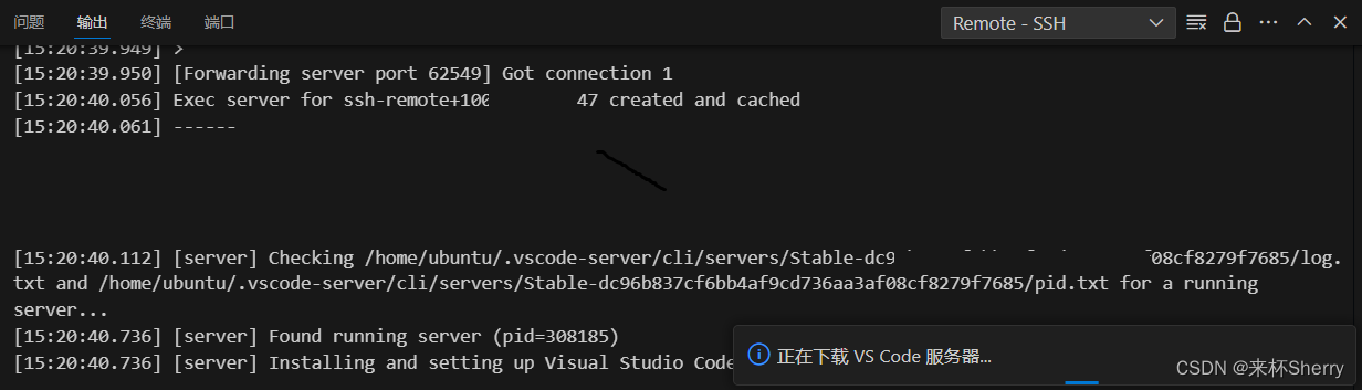 解决 Failed to parse remote port from server output【Remote-SSH】【VSCode】-CSDN博客