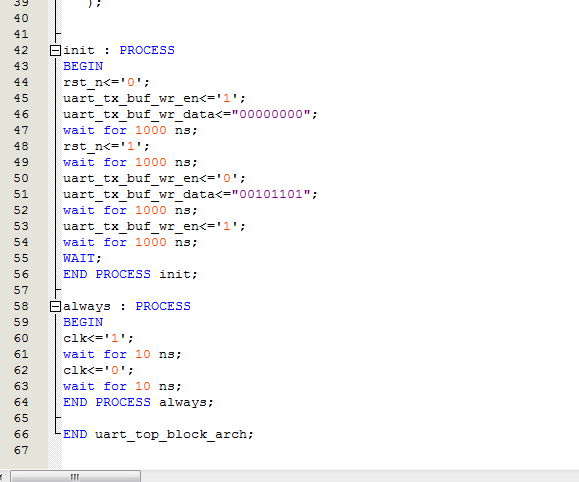 通用UART串口收发RS232接口VHDL代码Quartus仿真_vhdl uart发送仿真文件-CSDN博客