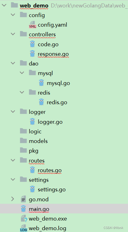 【golang自学之路（三）】go-web快速开发脚手架搭建_golang 脚手架-CSDN博客