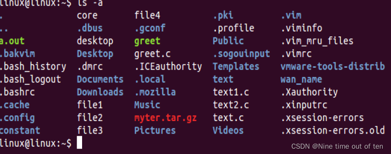 Linux中ls及其使用方法_linux ls-CSDN博客