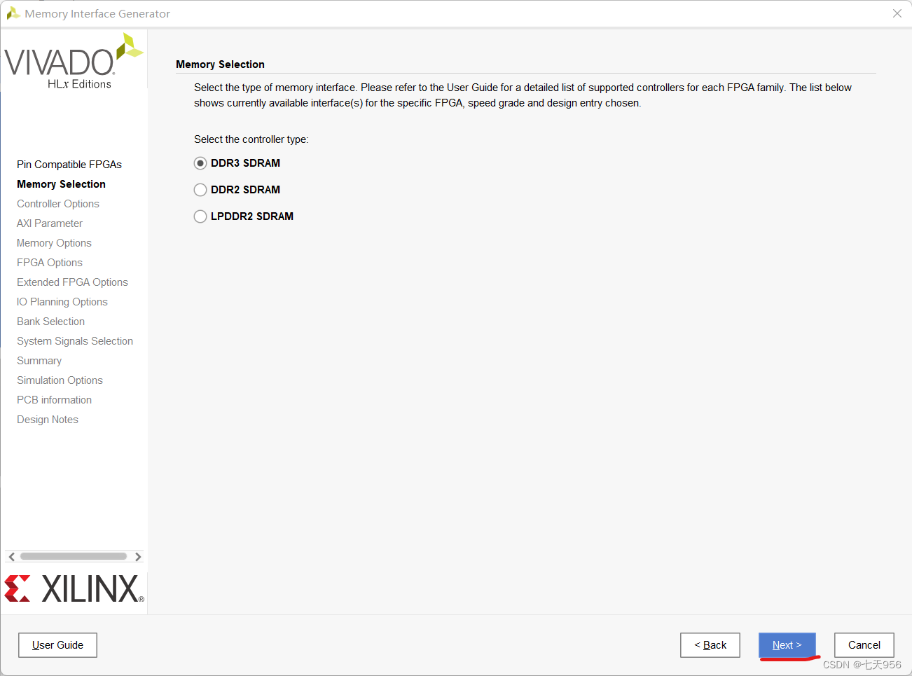 Xilinx32bit位宽DDR3读写控制模块编写（1）——MIGip核的设置_mig ip核的掩码-CSDN博客
