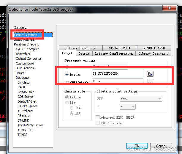 IAR上新建工程stm32f030_stm32f030 pack-CSDN博客