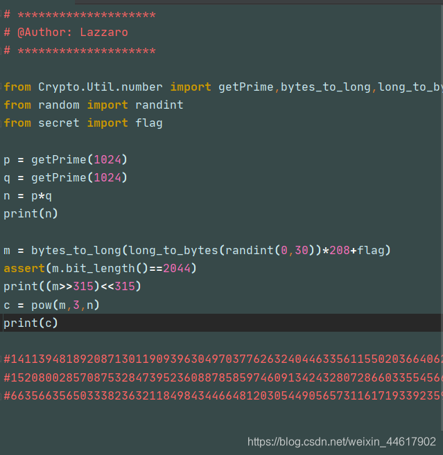 ctfshow_rsa刷题记录_ctfshow easyrsa7-CSDN博客