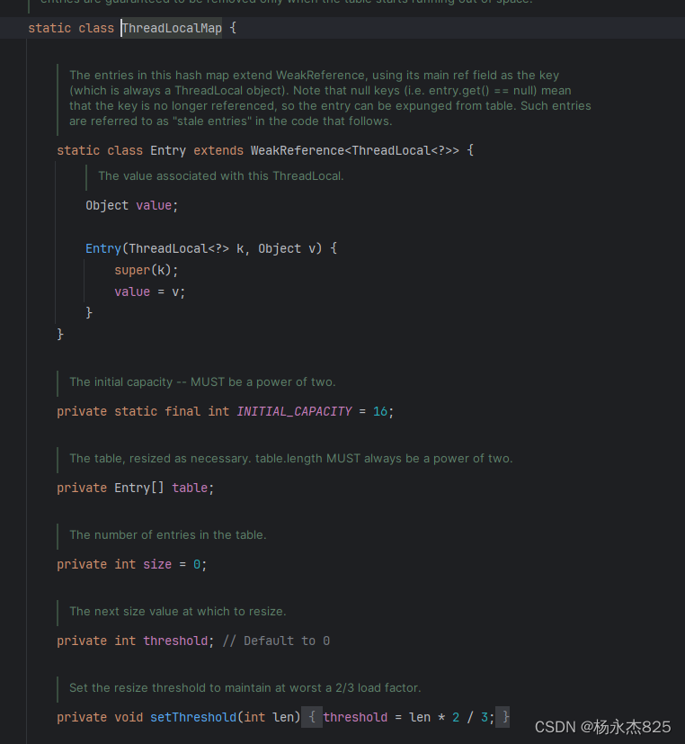 ThreadLocal原理+底层说明_java中threelocal底层原理详解-CSDN博客