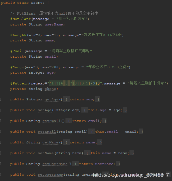 Hibernate Validator后台校验使用笔记（一）java 使用 Hibernate Validator 内置校验器校验邮箱是否正确不使用注解的方 Csdn博客