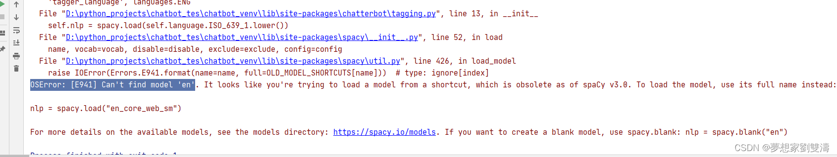 Python + ChatterBot 创建聊天机器人_python chatterbot-CSDN博客