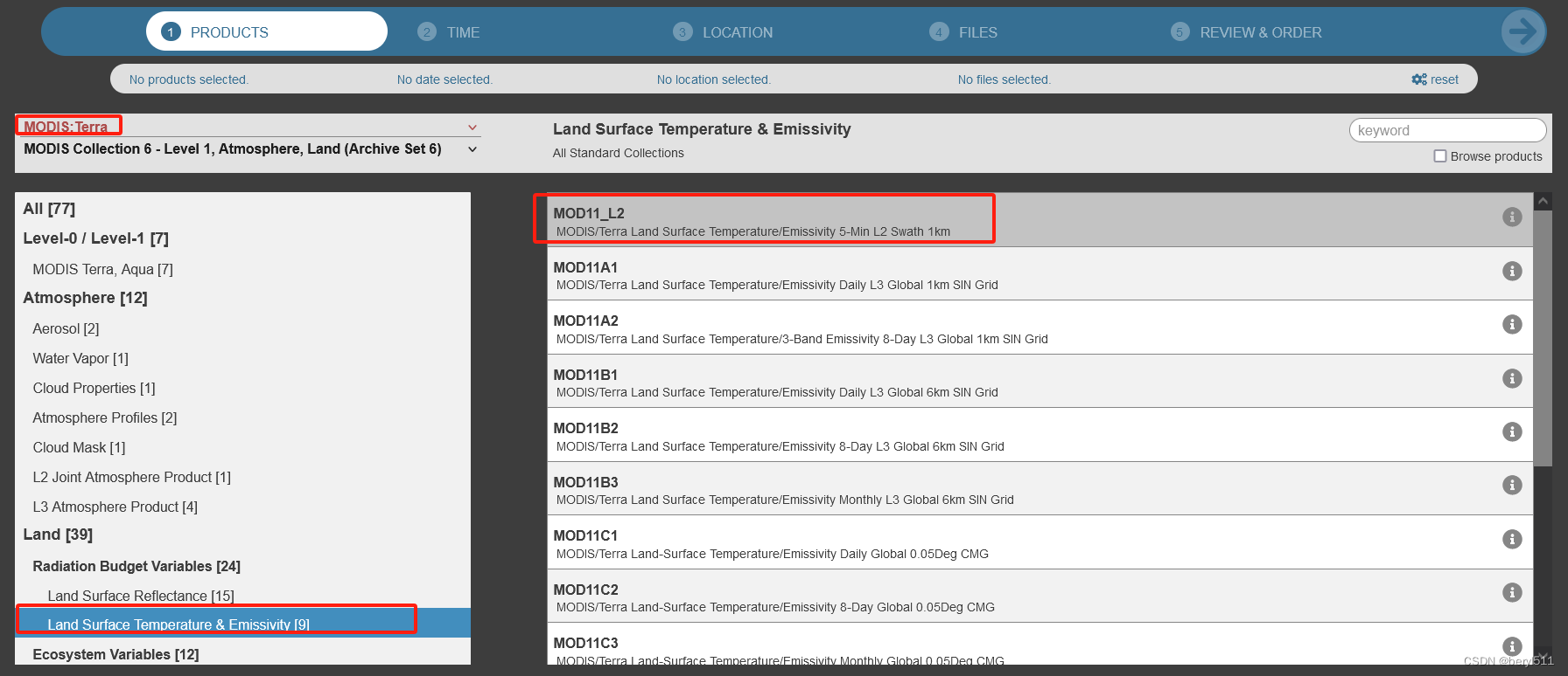 MODIS11_L2数据简单处理_modis l2级数据-CSDN博客
